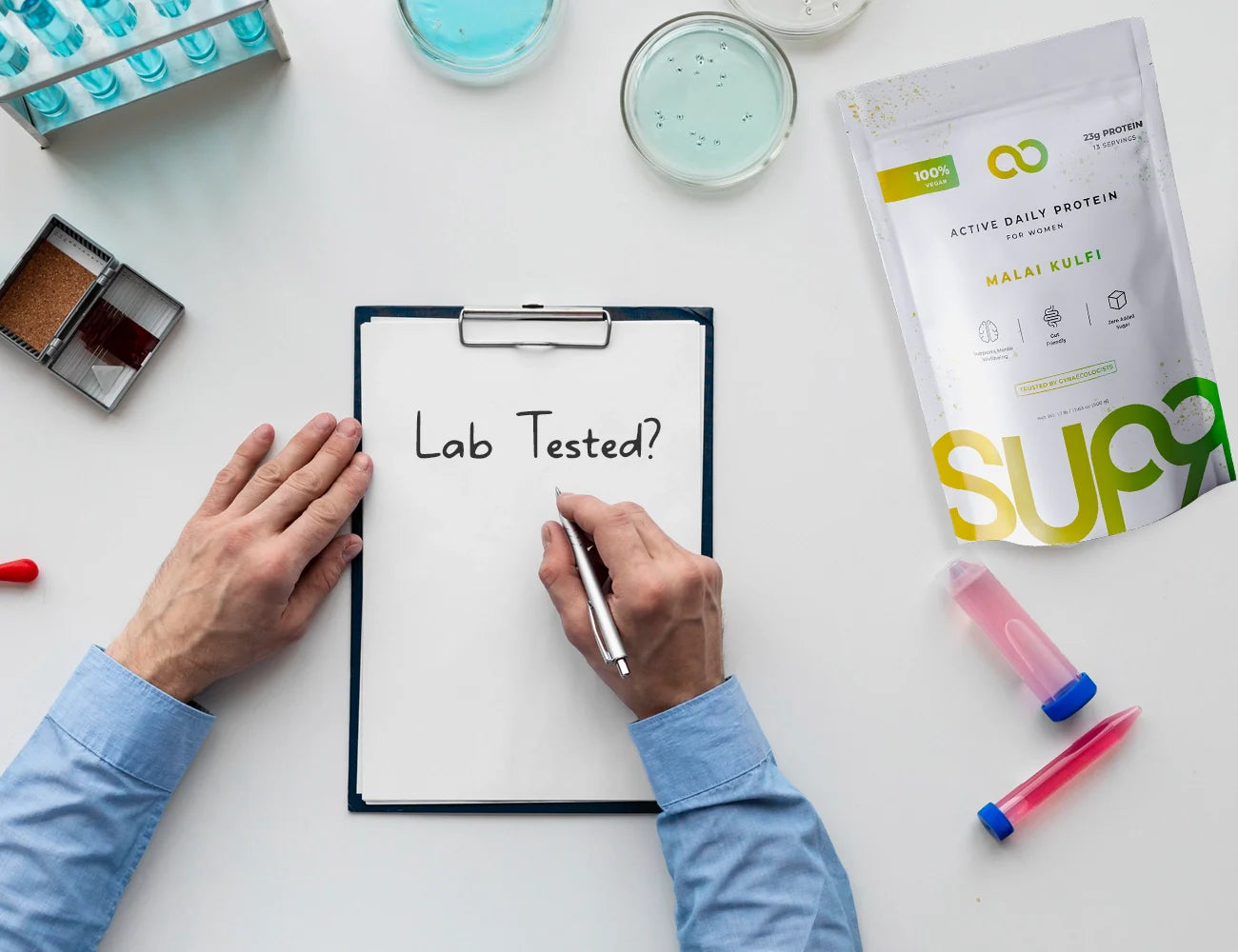 Is SUPR Protein Lab Tested?